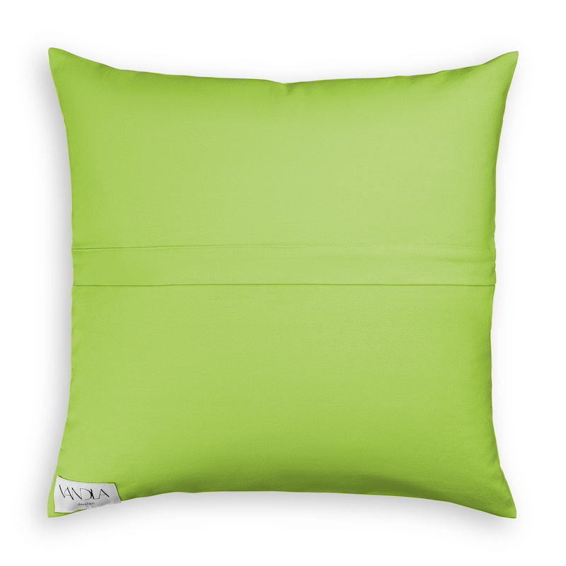 modularer Kissenbezug limette + deine Farbe | Vandla design
